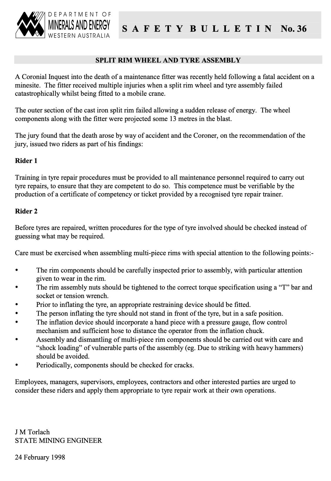 Tyre Case Studies – EMESRT